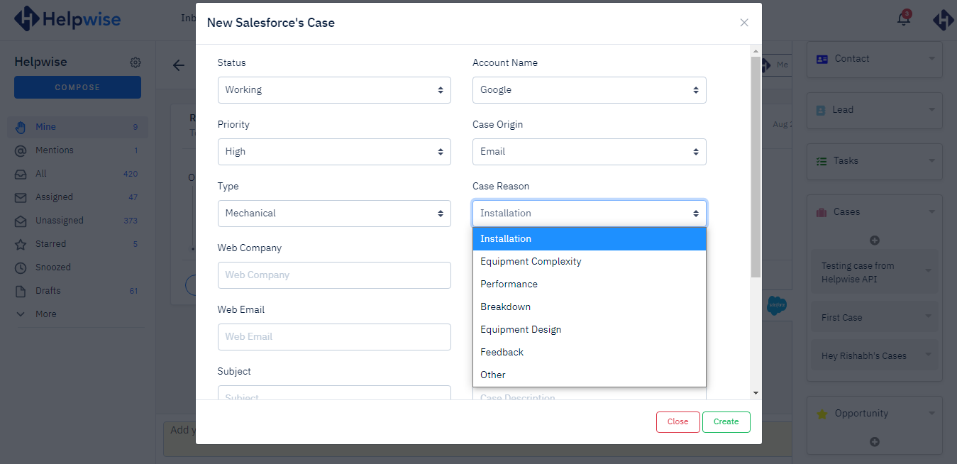 Salesforce Crm Integration With Helpwise Helpwise Product Updates