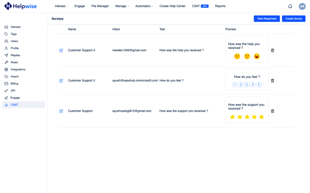 Customer Satisfaction - Helpwise Product Updates