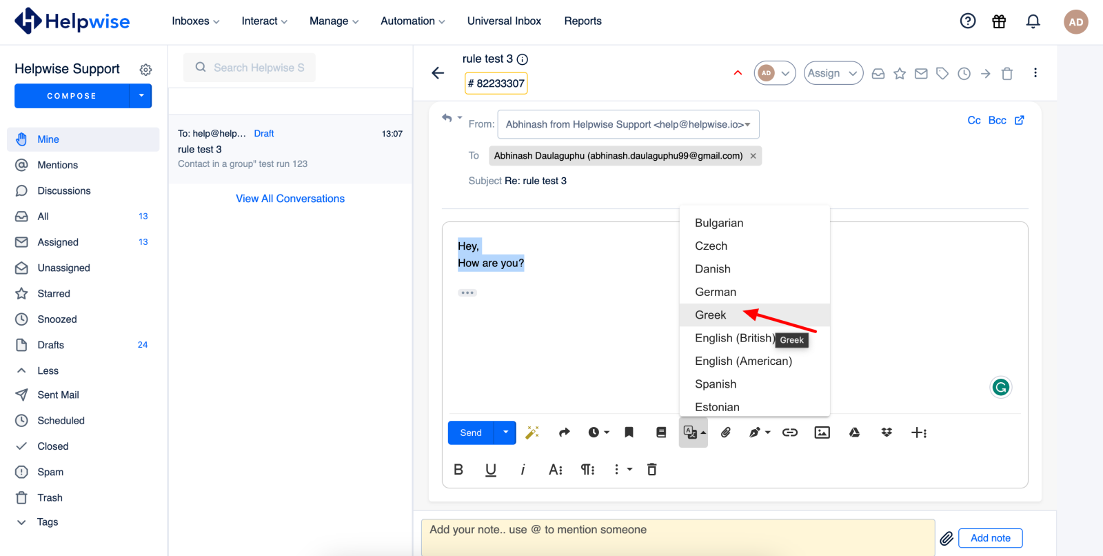 Multilingual Customer Support With Helpwise Deepl Integration