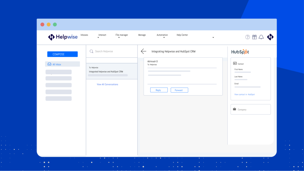 Relevant Customer Interaction With Configurable Hubspot Integration