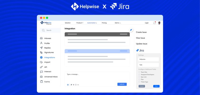 Helpwise x JIRA integration updates: Enhanced Workflows - Helpwise ... Helpwise x JIRA integration updates: Enhanced Workflows - Helpwise ...